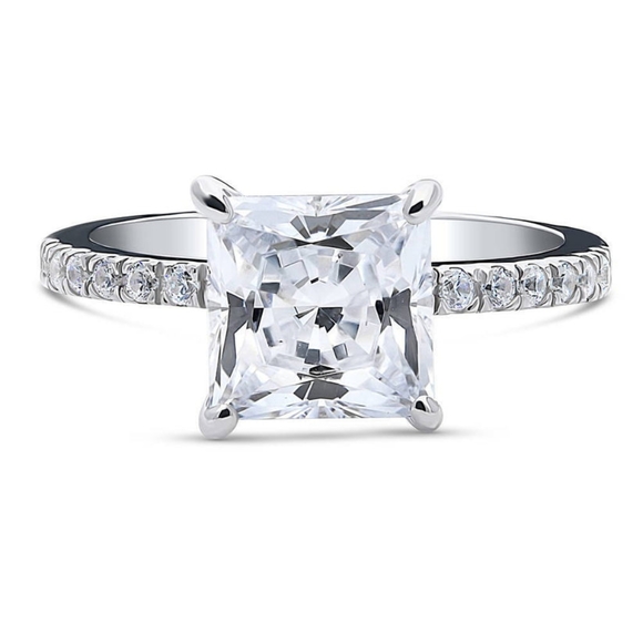 Berricle | Jewelry | Nwt Berricle Engagement Ring 3ct Ct Center Stone ...